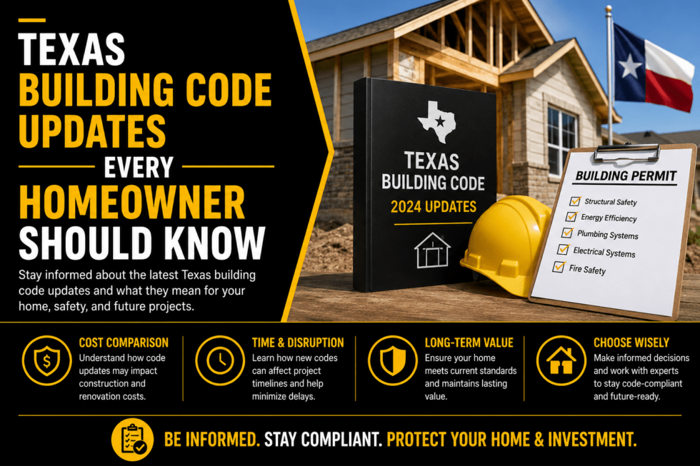 Texas Building Code Updates Every Homeowner Should Know